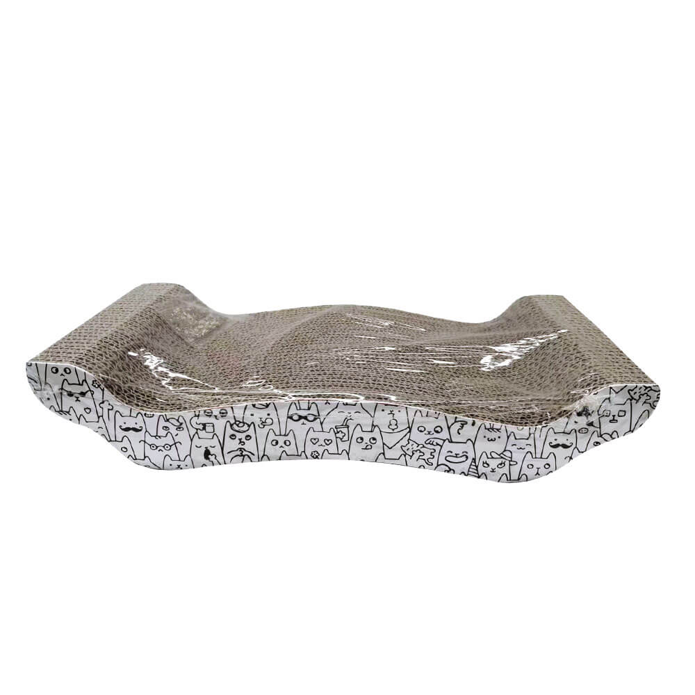 W-shaped custom cat scratching board – Tailspark Pet Supplies